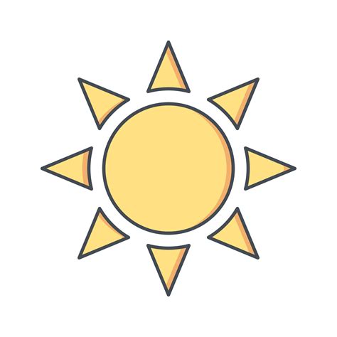 Brightness Vector Icon 442529 Vector Art At Vecteezy