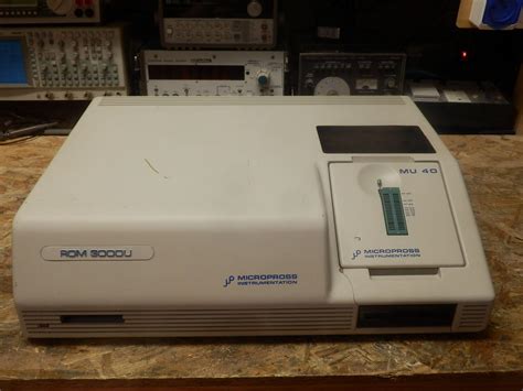 vintage chip programmer micropross rom 3000u page 1