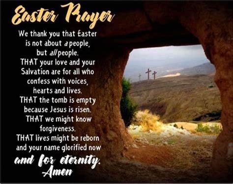 Pin By Ruthann Mccoy On Holidays Easter Prayers Easter Inspirational