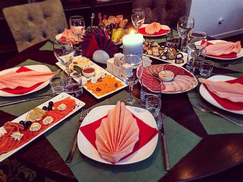 Праздничный стол на день рождения мужа 94 фото