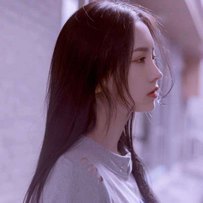 微信美女头像侧脸高清14张女生头像刻爱头像网