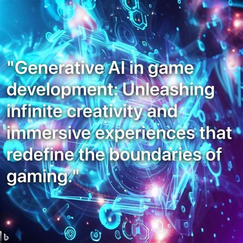 Gamedevelopment Generativeai Innovation Gamingindustry Technology