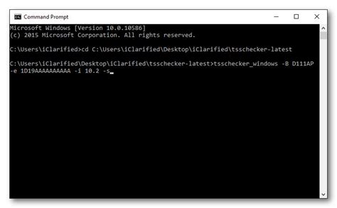 How To Save Your Shsh2 Blobs Using Tsschecker Windows Iclarified