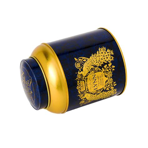 Antique Tea Caddy Custom Metal Tea Caddy Tin Empty Tea Tins For Sale