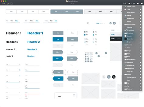 Ultimate Wireframe Kit Free Sketch Resource Sketch Elements