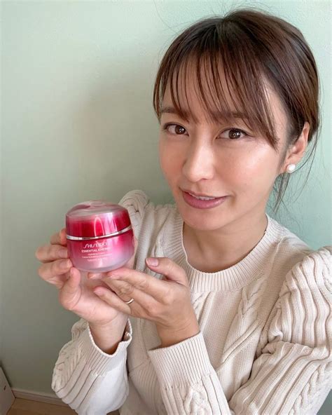 枡田絵理奈 On Instagram “shiseido エッセンシャルイネルジャ ハイドレーティングクリームを使い始めました💕