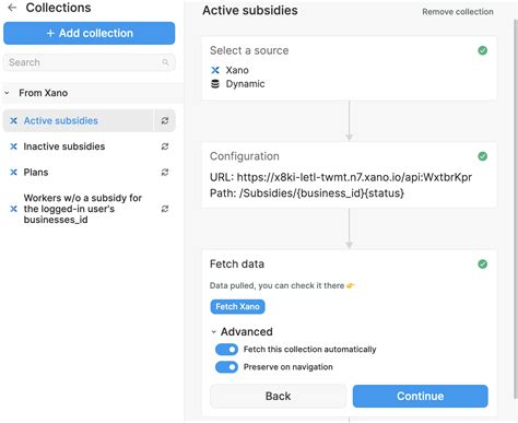 Dynamic Xano Collections Not Auto Refreshed On Page Load Ask Us Anything Weweb Community