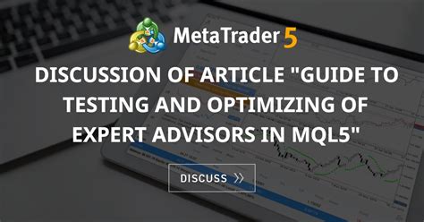 Discussion Of Article Guide To Testing And Optimizing Of Expert