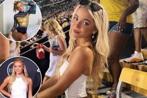 Lsu Gymnast Olivia Dunne Celebrates Being Named One Of Most Influential