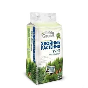 Грунт для хвойных растений Робин Грин прессованный 25 л — купить в ...