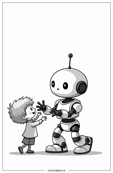 로봇 색칠공부 9장 무료 Pdf・png 출력