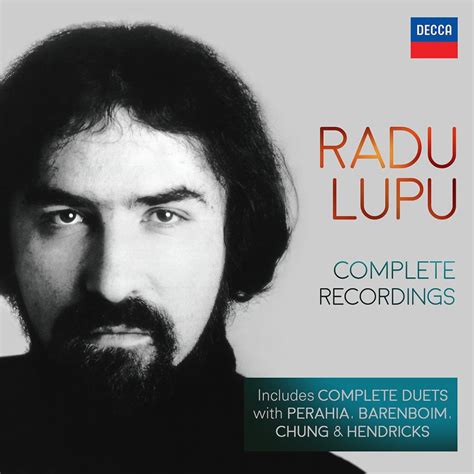 Radu Lupu Complete Recordings Deutsche Grammophon