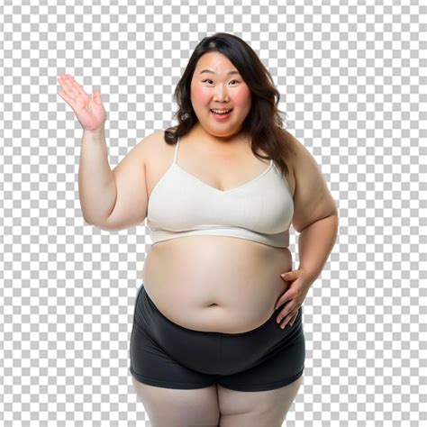 Premium Psd Fat Asian Woman