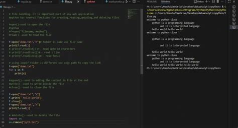 Learning Python File Handling Basics For Data Analytics Sindhu