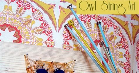 my owl barn diy owl string art