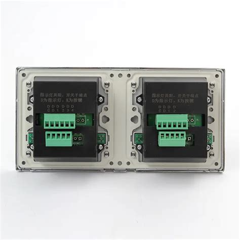 Rcu Integrated 2 Connected Control Panel With Soft Touch LED Button Switch Button Smart Wall