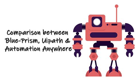 Comparison Between Blue Prism Uipath Automation Anywhere
