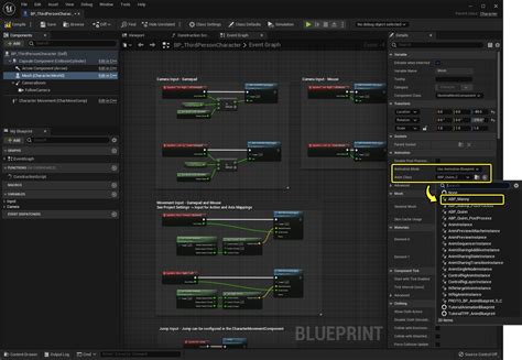 third person template in unreal engine unreal engine 5 4