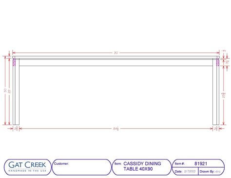 Cassidy Dining Table