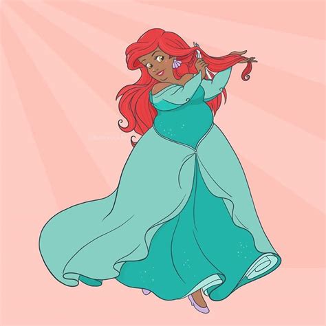 Artist Reimagines Disney Princesses As Being Plus Size Stirs Up A