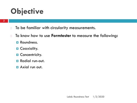 Ppt Precision Circularity Measurements Guide Powerpoint Presentation Id 9370549
