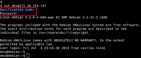 how to set up two factor authentication for ssh login on linux