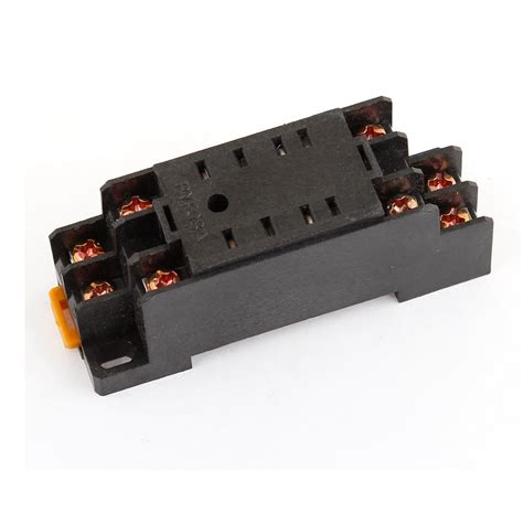 Pyf08 A 35mm Din Rail Mount Relay Socket Base 8 Pins For Hh52p My2nj Walmart Canada