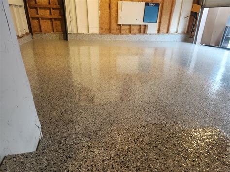 Epoxy Floor With Cabin Fever Flakes Rgarageporn