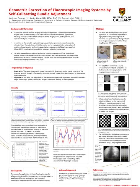 Pdf Geometric Correction Of Fluoroscopic Imaging Systems By Self Calibrating Bundle Adjustment