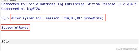 【oracle】oracle查锁表（史上最全）oracle查询锁表 Csdn博客