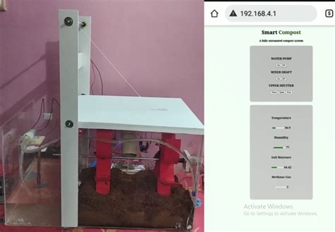 Organic Farming EEE Babes Develop Smart Composting System News Events