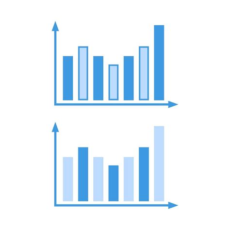 Stylized Bar Chart Data Visualization 51810470 Vector Art At Vecteezy
