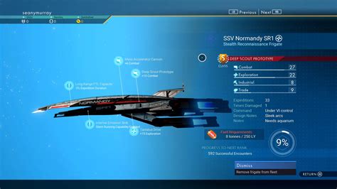 画像ギャラリー 「no Mans Sky」に「mass Effect」の宇宙船「ssv Normandy Sr 1」が登場。フリゲート