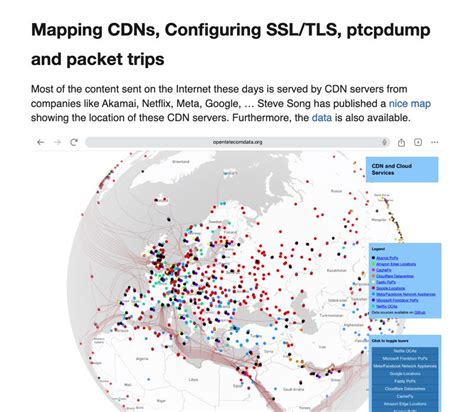 Olivier Bonaventure On Linkedin New Post On Networking Notes Mapping Cdns Configuring Ssltls