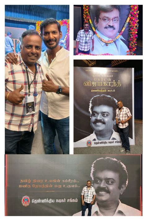 Senthil Kumaran On Linkedin Rememberingcaptainvijayakanth Siaa