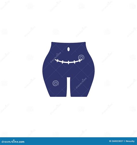 Cesarean Scar Stitches After Caesarean Section On Female Belly C Section Surgical Delivery