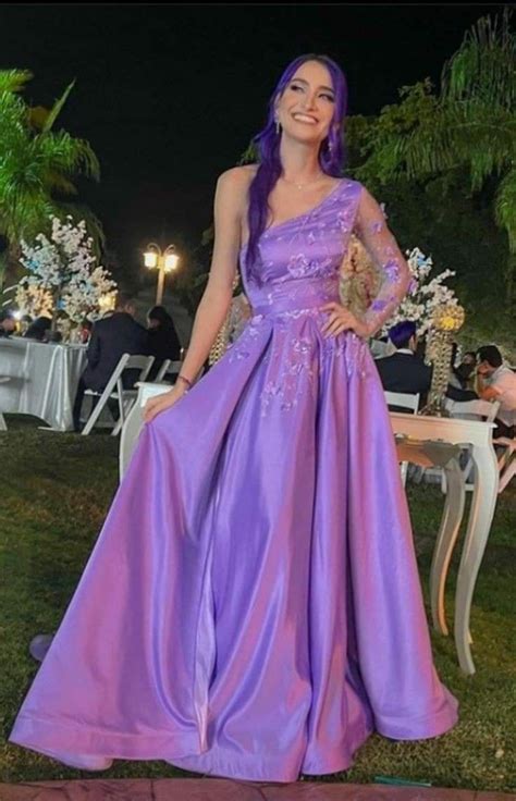 21 Ideas De Vestidos Morados De Gala Vestidos Y Más