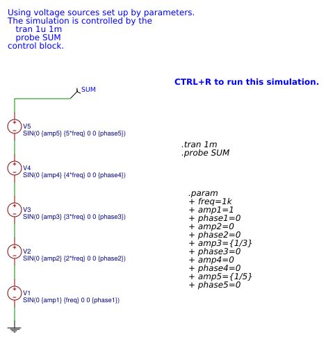 Simple Fourier Synthesis OSHWLab