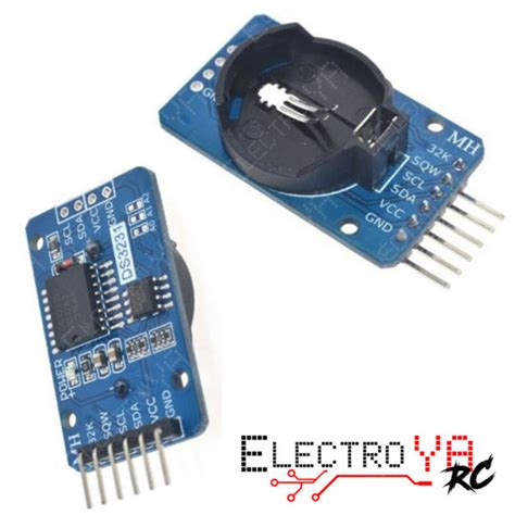modulo rtc ds3231 electroya robótica y electrónica