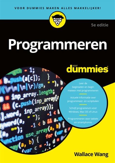 Voor Dummies Programmeren Voor Dummies Wallace Wang 9789045350936
