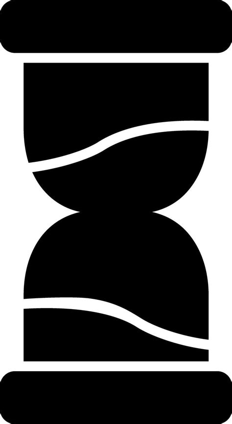 Sandglass Glyph Icon 43288207 Vector Art At Vecteezy