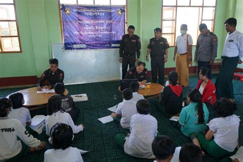 လဲချားမြို့နယ် အခြေခံပညာအထက်တန်းကျောင်းခွဲ နောင်မိန်း ကျောင်းတွင် ကျောင်းသား သူများအား နိုင