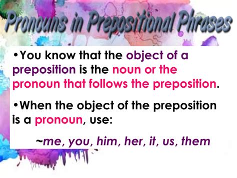 Pronouns In Prepositional Phrases PPT Programming Languages Computing
