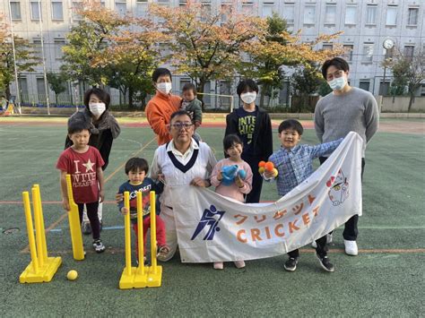 3年連続で中央区立月島第一小学校でクリケット普及活動をおこないました。 松村謙一郎 クリケットwebサイト