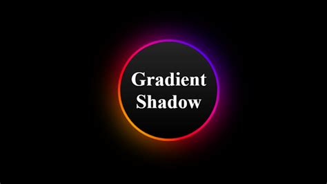 Css Animated Gradient Shadow Effect Using Html And Css