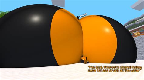Rule 34 3d Ambiguous Gender Ass Balloon Inflation Between Buttocks