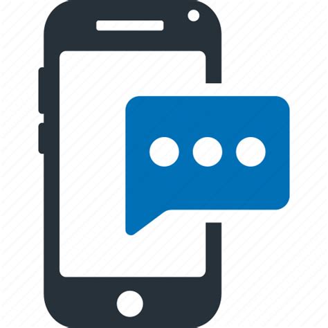 Mobile Chat Communication Messaging Chatting Texting Conversation App Icon Download On