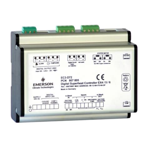 EMERSON EC3 D72 OPERATING INSTRUCTION Pdf Download ManualsLib