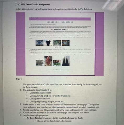 Solved Csc 135 Extra Credit Assignment In This Assignment