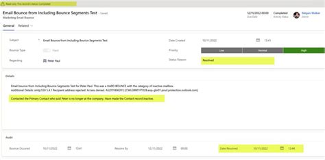 Managing Real Time Marketing Email Bounces In D365 Marketing